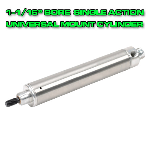 1-1/16" Bore Single-Action Universal Mount Cylinder – Monster Guts